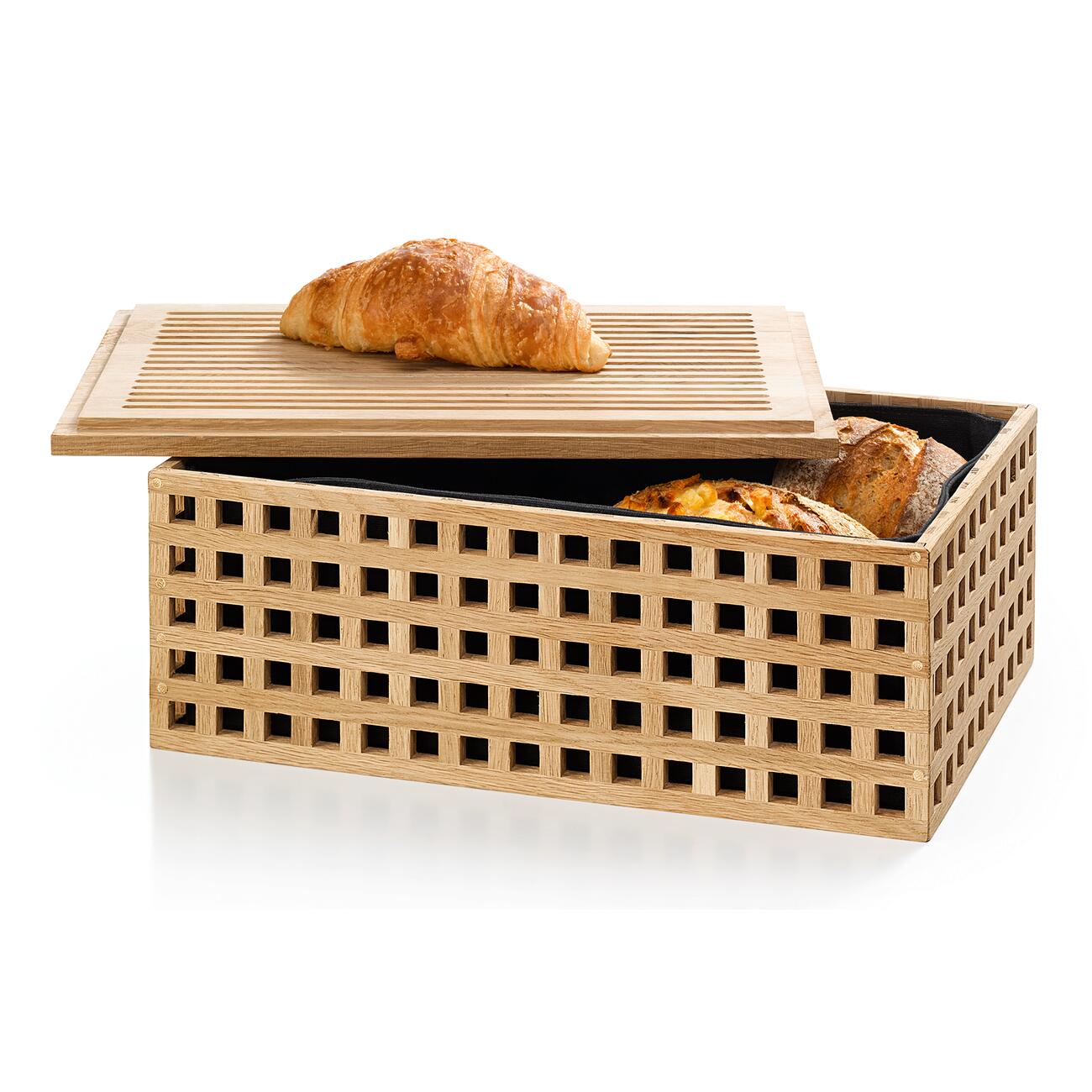 Brotkorb aus Eichenholz | 3 Jahre Garantie | Pro-Idee