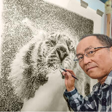 Koshi Takagi – Tiger kaufen | Pro-Idee Kunstformat